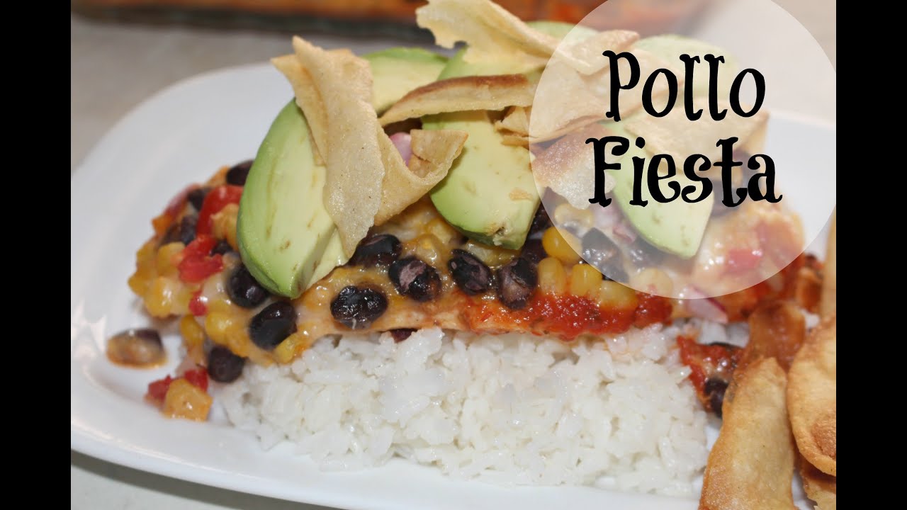 Pollo Fiesta | Cocinando con Ros Emely - YouTube