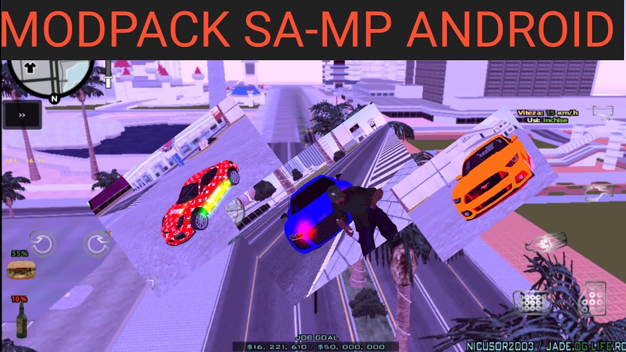[SA-MP ANDROID] MODPACK LOW-MEDIUM MOBILE! - YouTube