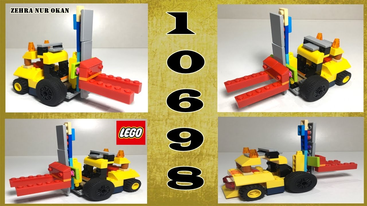 LEGO Classic 10698 Üreticisi / LEGO 10698 Tuğlaları İle Forklift Yapımı ...