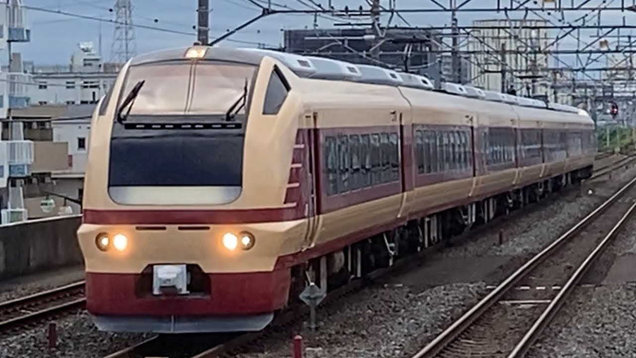 E653系1000番台水カツ K70編成（国鉄色）南流山駅（留置線）到着シーン - YouTube