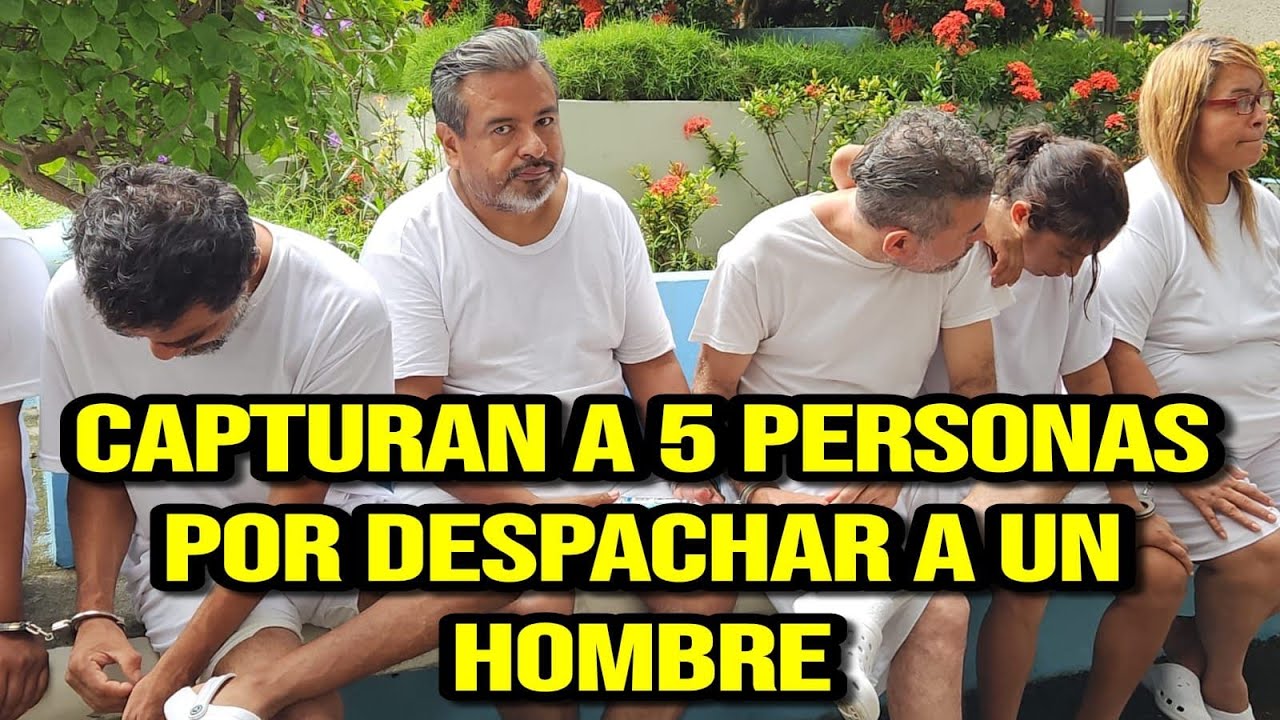 CINCO MALECHORES SON ENVIADOS A PRISION POR AJUSTICIAR A VICTIMA - YouTube