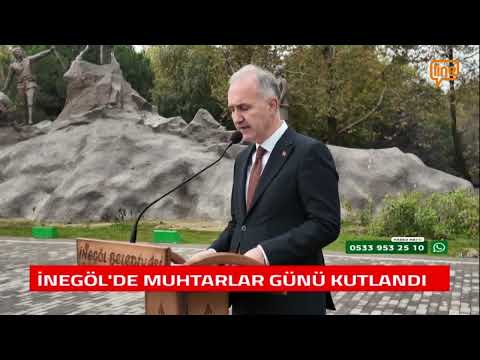 İNEGÖL'DE MUHTARLAR GÜNÜ KUTLANDI