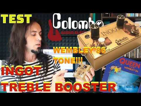 WEMBLEY 1986 Brian May TONE! INGOT TREBLE BOOSTER (ENG SUBS)