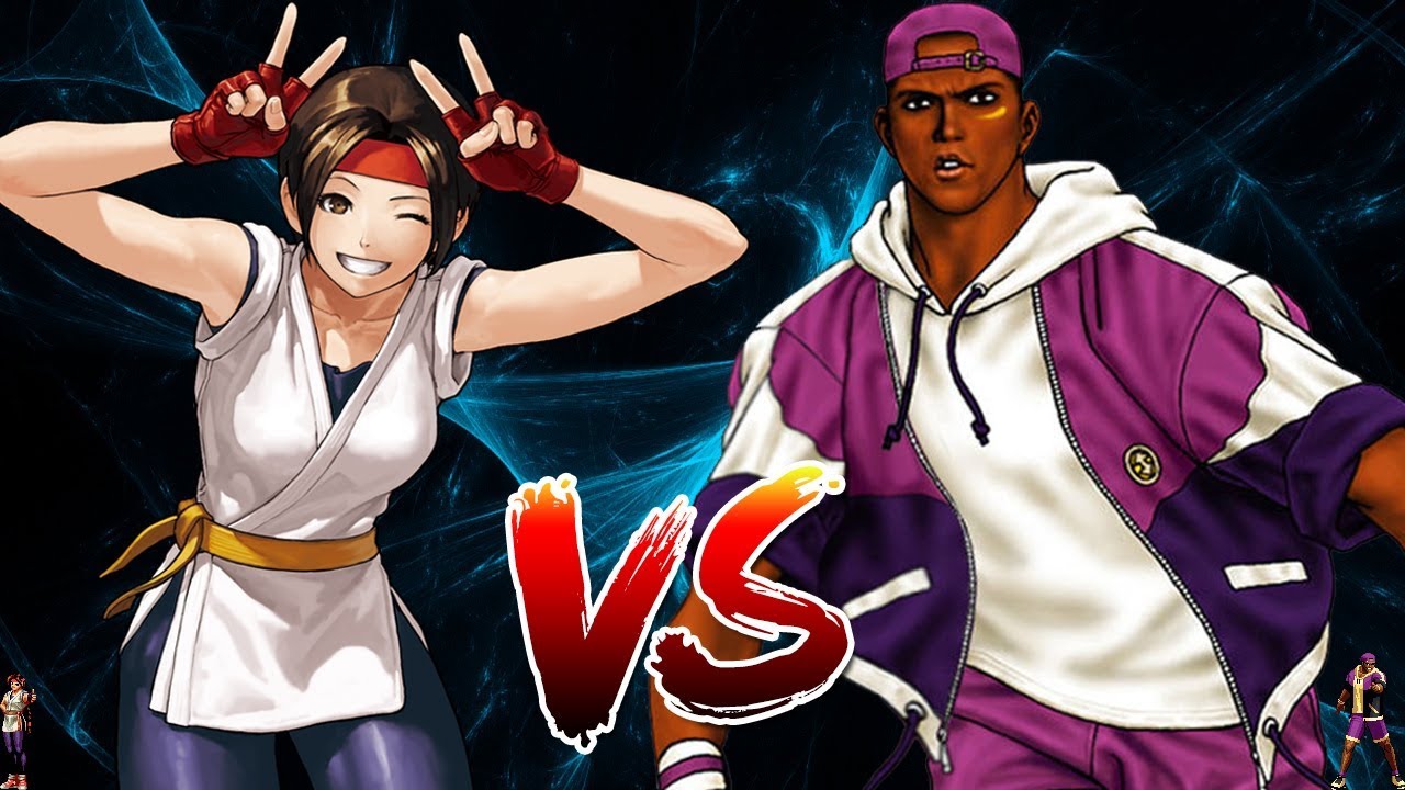 kOF Anthology // Yuri vs Lucky. - YouTube