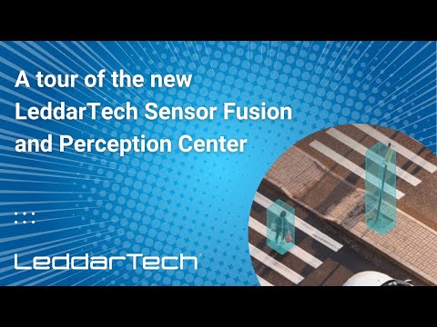 A tour of the new LeddarTech Sensor Fusion and Perception Center in Or Yehuda, Israel