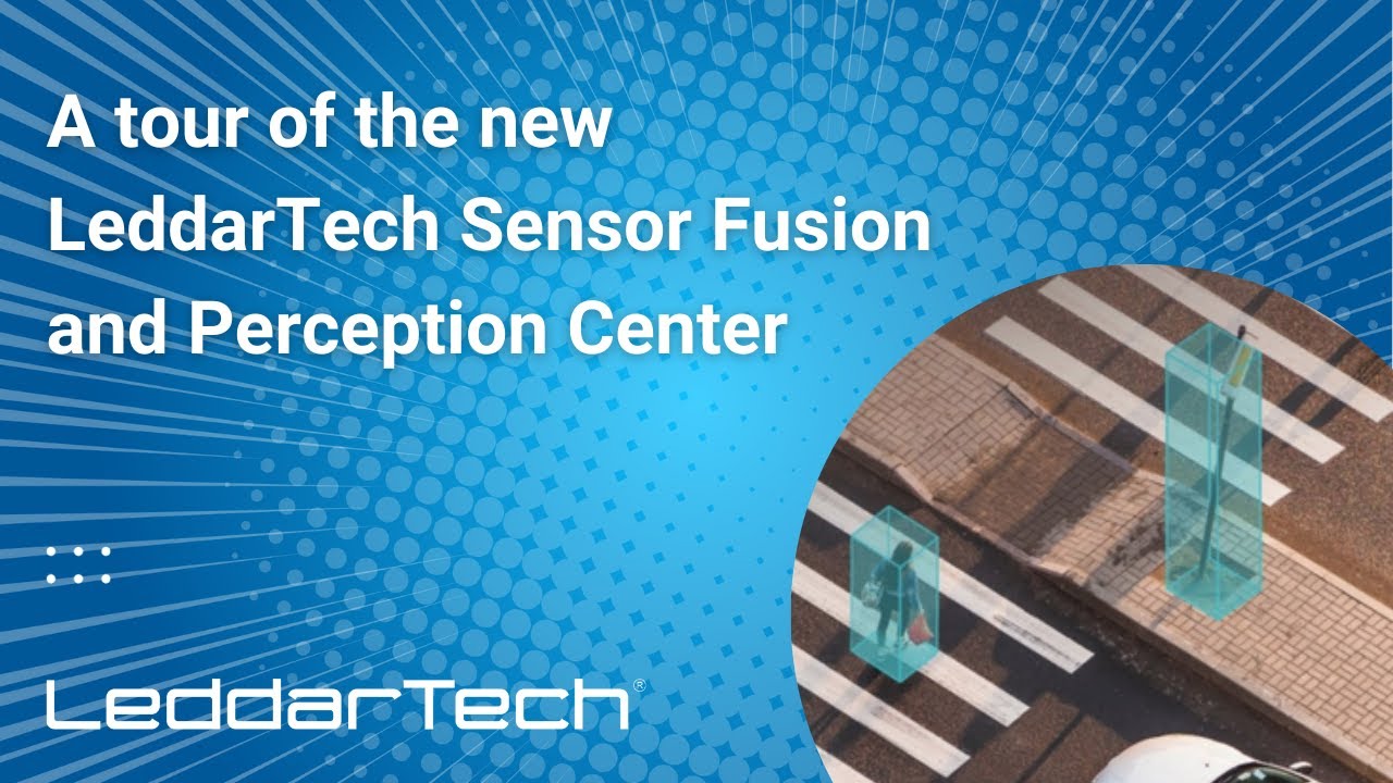 A tour of the new LeddarTech Sensor Fusion and Perception Center in Or ...