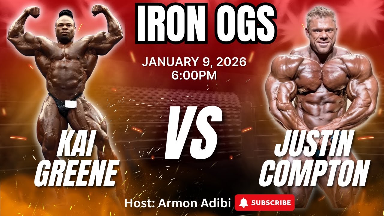 IRON OGs: Kai Greene vs. Justin Compton - YouTube