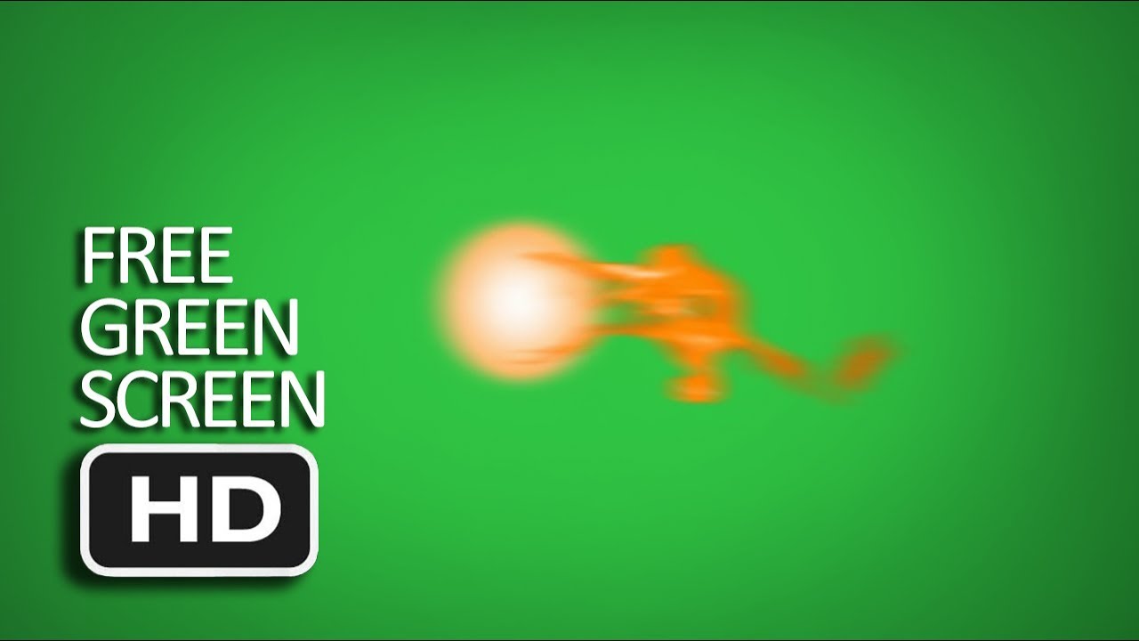 Free Green Screen - Throwing Fireball Horizontal - YouTube