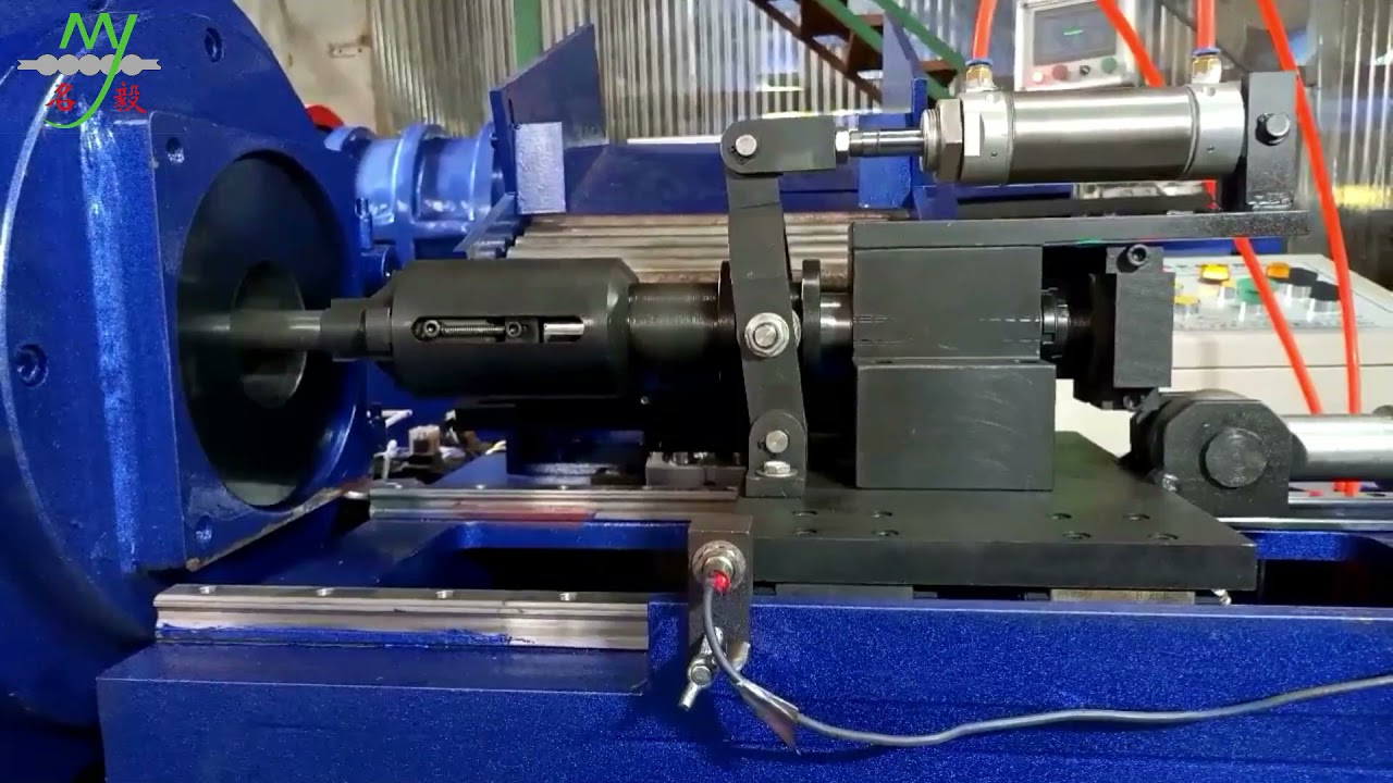 stainless steel pipe design machine full auto - YouTube