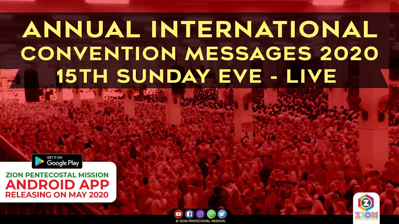 TPM Messages | 15 March 2020 | Sun | Eve | International Convention ...
