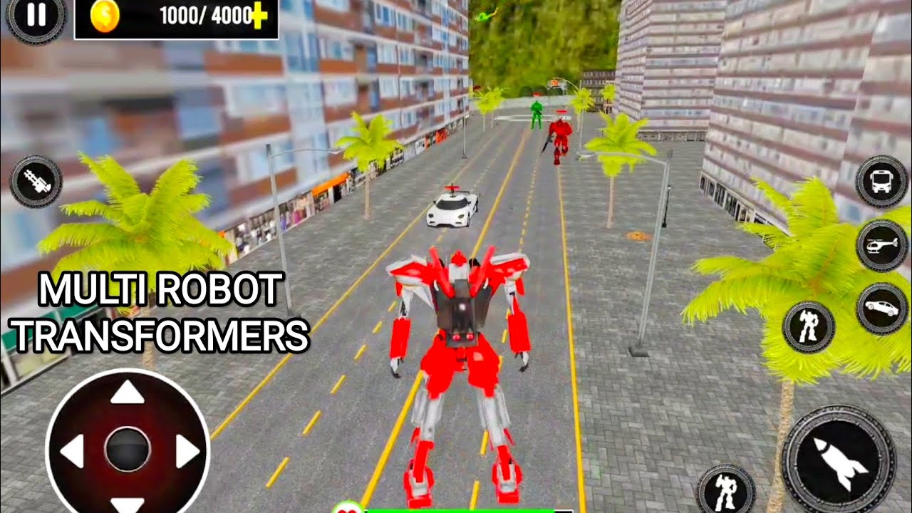 Multi Robot Car Transformers Games - Car Game Android Gameplay - YouTube