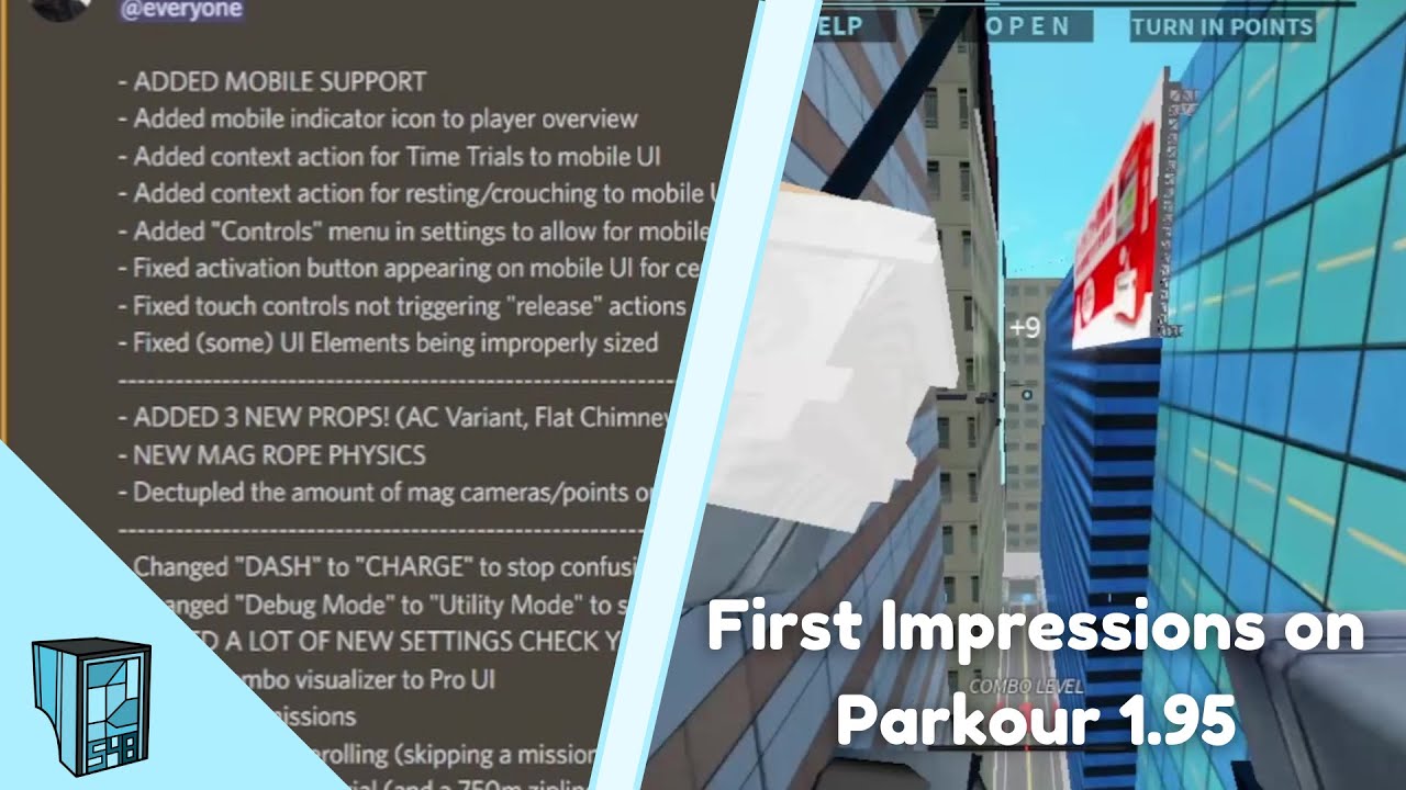 NEW MAG ROPE PHYSICS??!! | Roblox Parkour 1.95 First Impressions (Final ...
