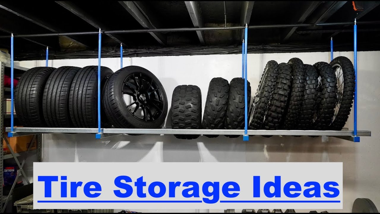 Tire Storage Ideas - YouTube