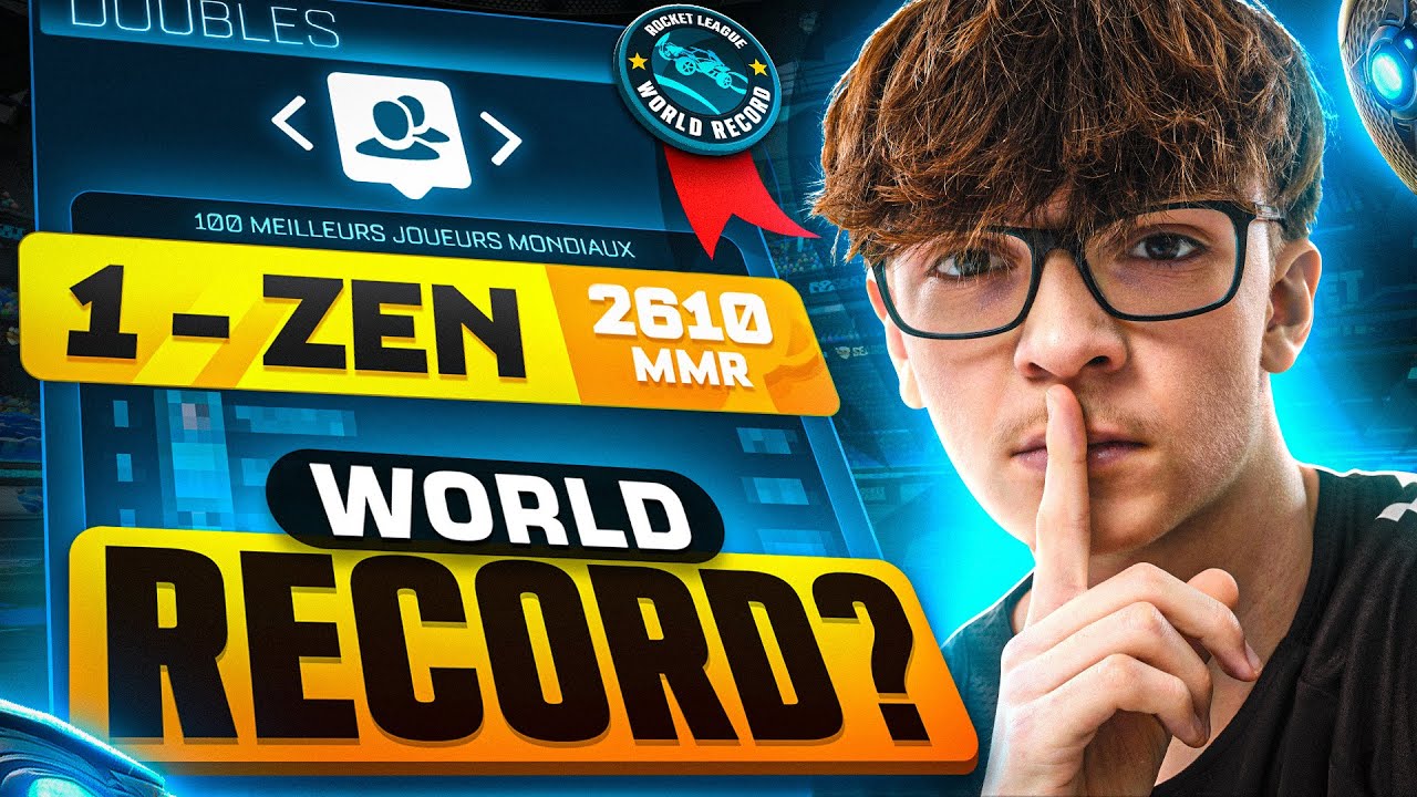 JE BATS LE RECORD DU MONDE DE MMR SUR RL ?! | ZEN - YouTube