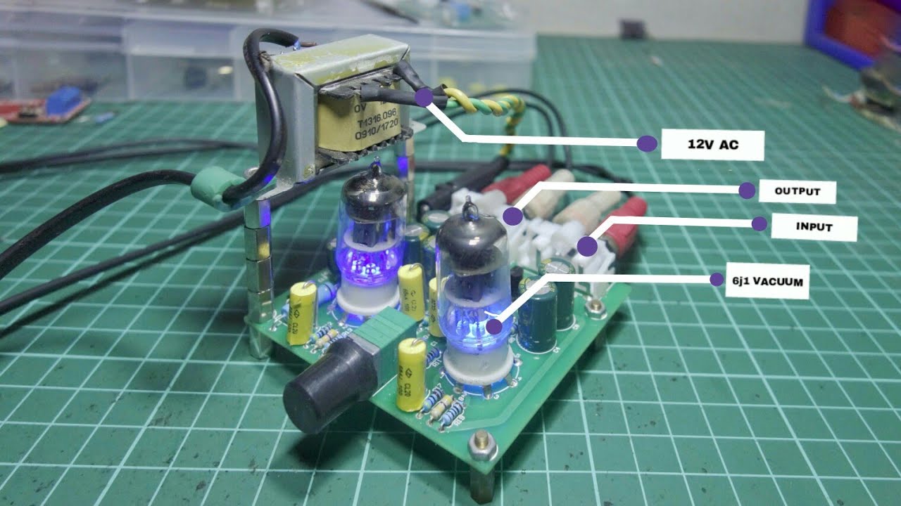 6j1 DIY Tube Preamp - Ampli Tabung - YouTube