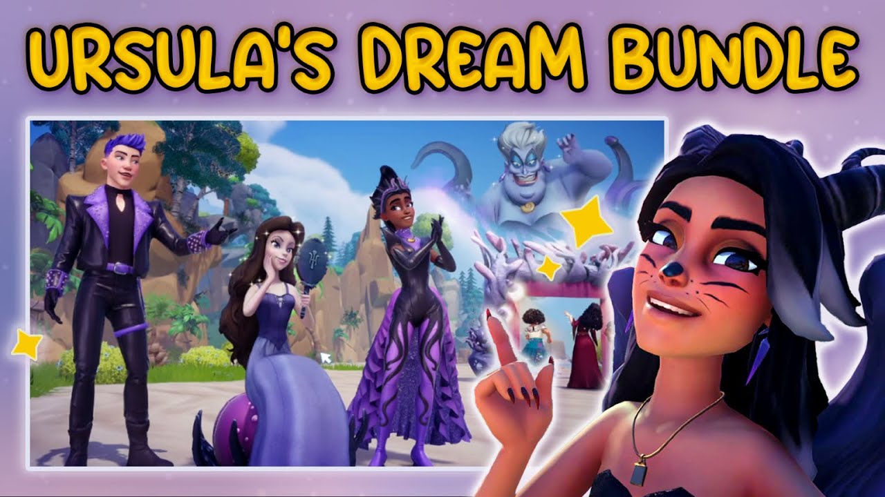 Ursula's Transformation Dream Bundle | Disney Dreamlight Valley - YouTube