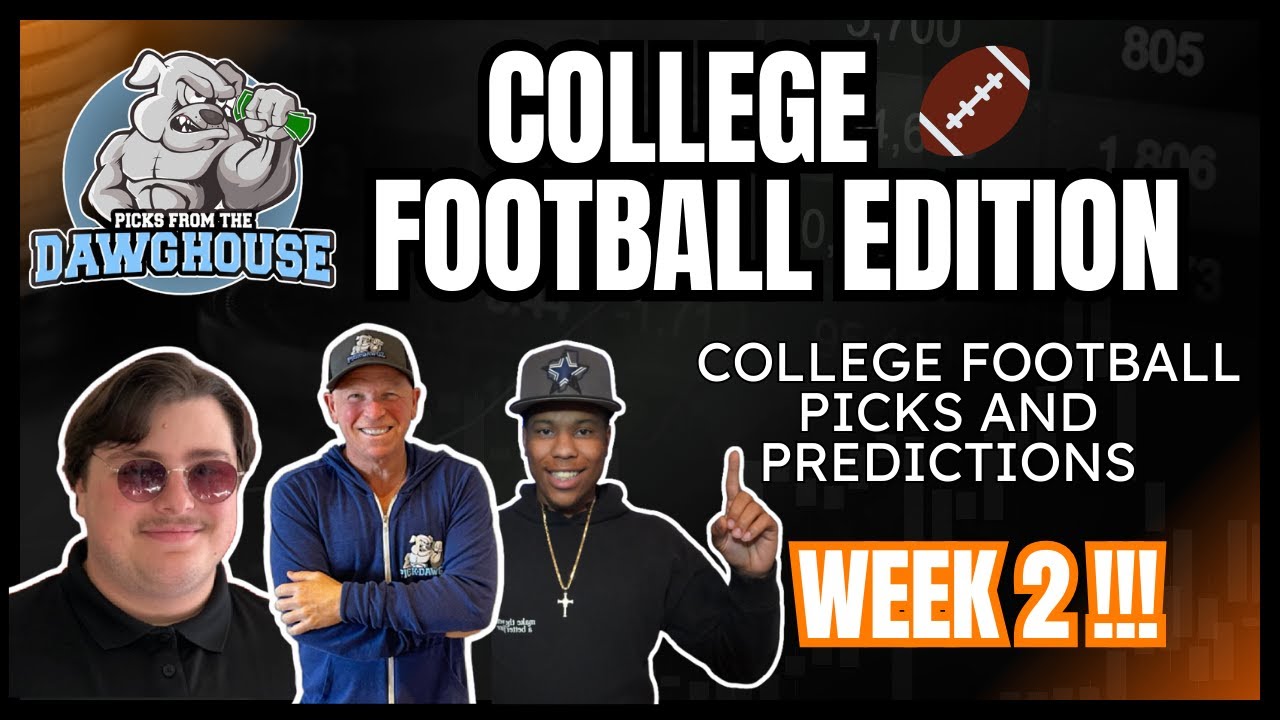 College Football Week 2 2024 Picks & Predictions | Picks From The ...