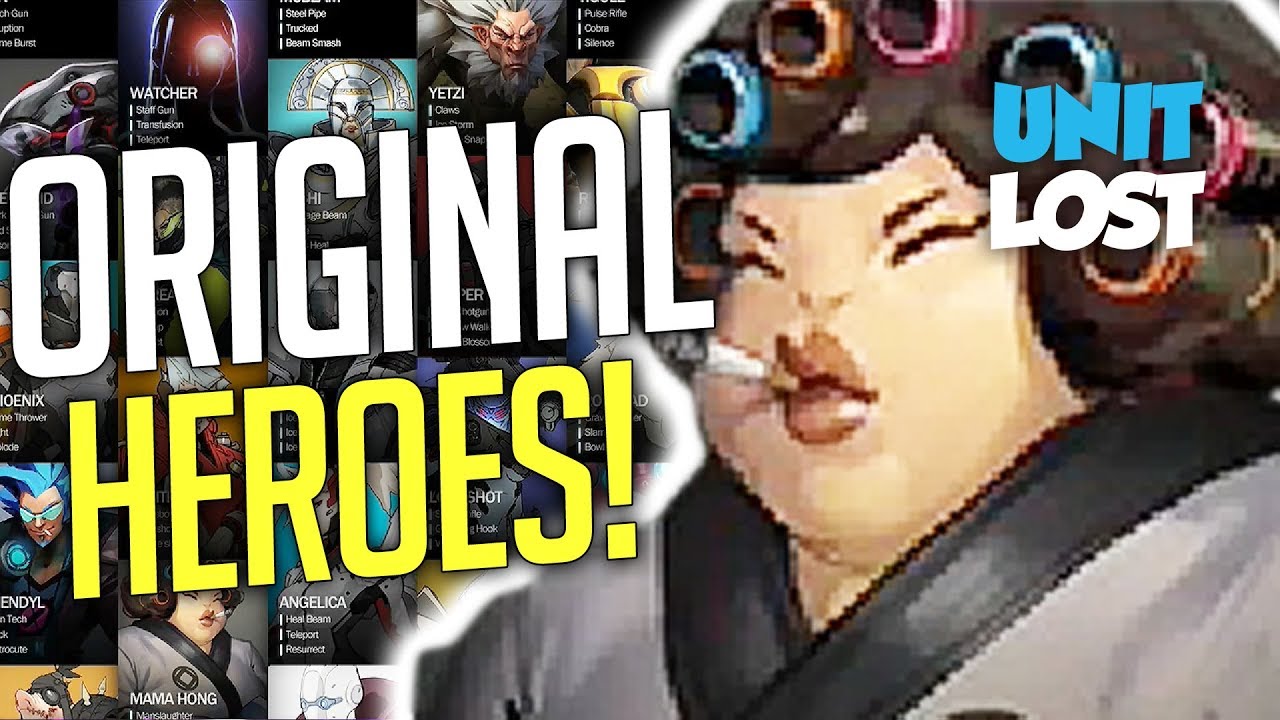 Original Overwatch Heroes! GIVE US MOMA HONG! - YouTube