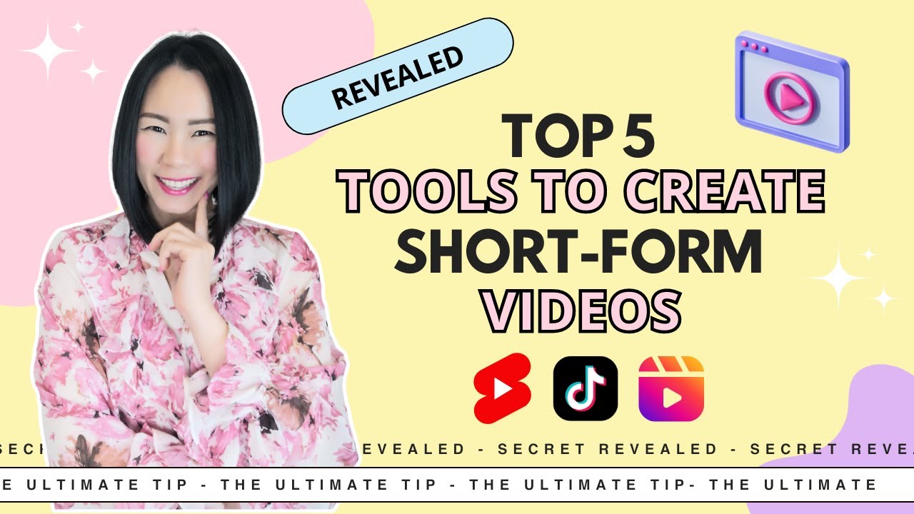 My Top 5 Tools To Create Short Form Video | Reels & TikTok - YouTube