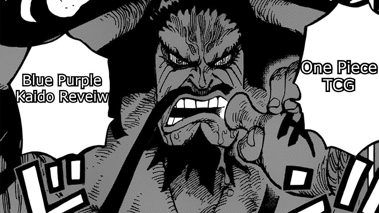 One Piece TCG Blue Purple Kaido Review - YouTube