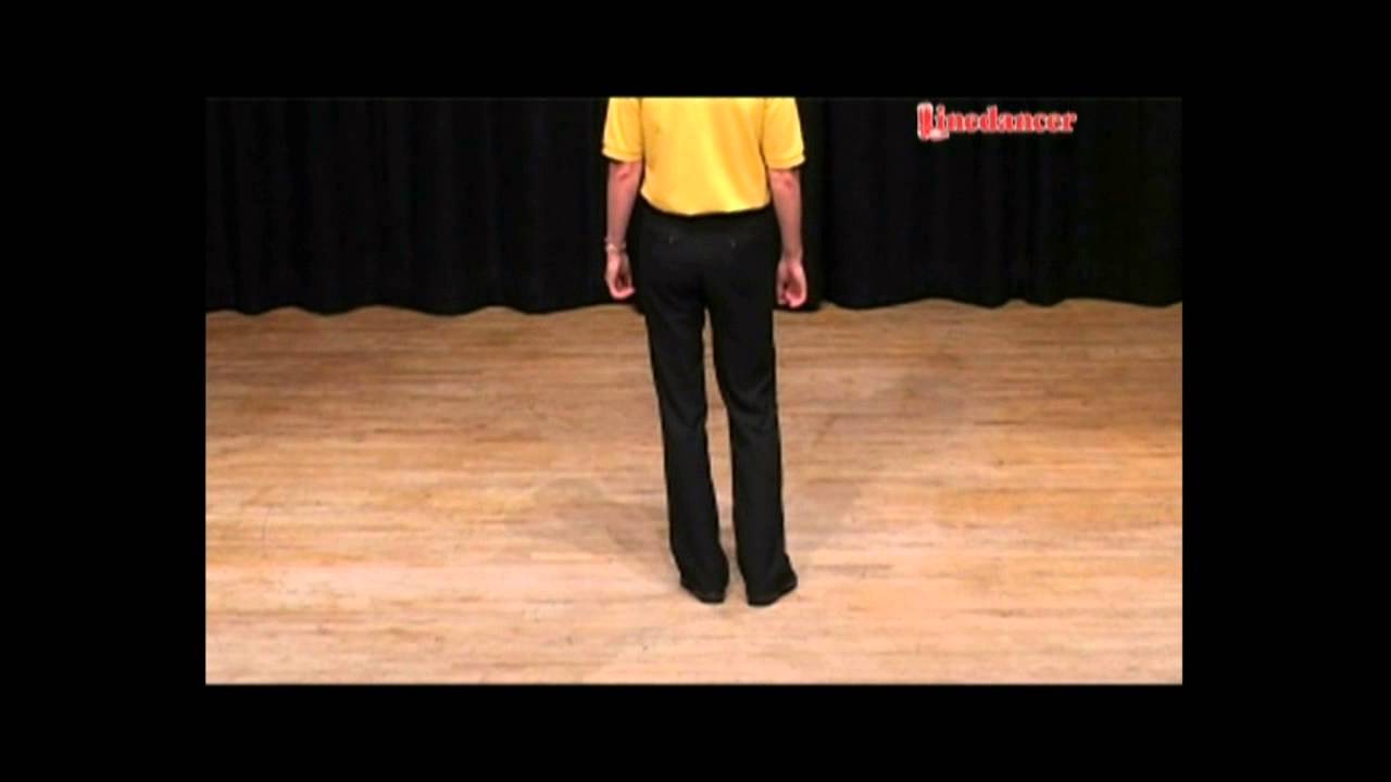 Linedancer magazine presents Basic Steps - Heel Digs - YouTube