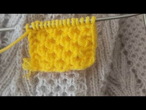 Çıtır Petek #örgü#ajur#lastikmodeli#knitting #knittingpattern