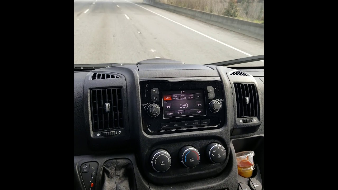 2020 Promaster problem radio - YouTube