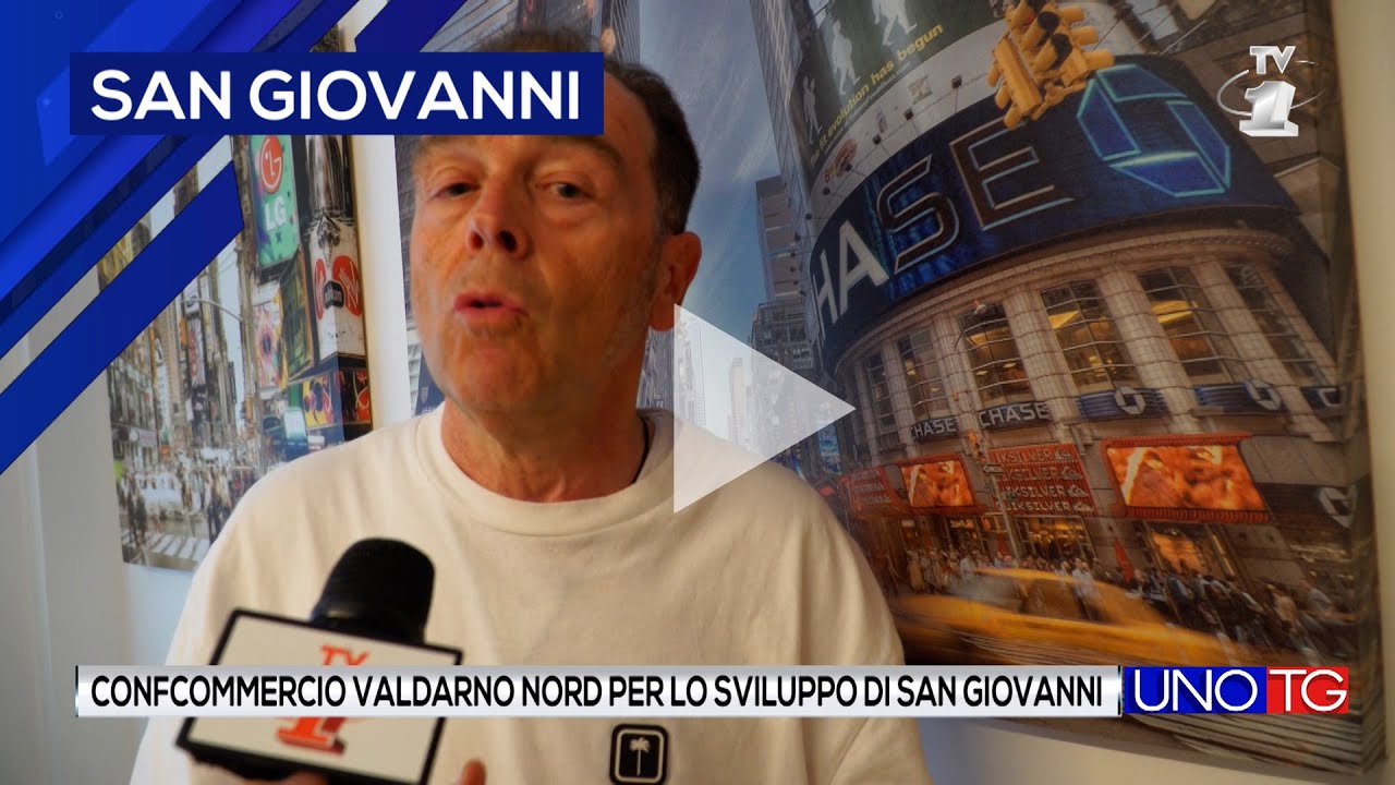 Confcommercio Valdarno Nord per lo sviluppo di San Giovanni - YouTube