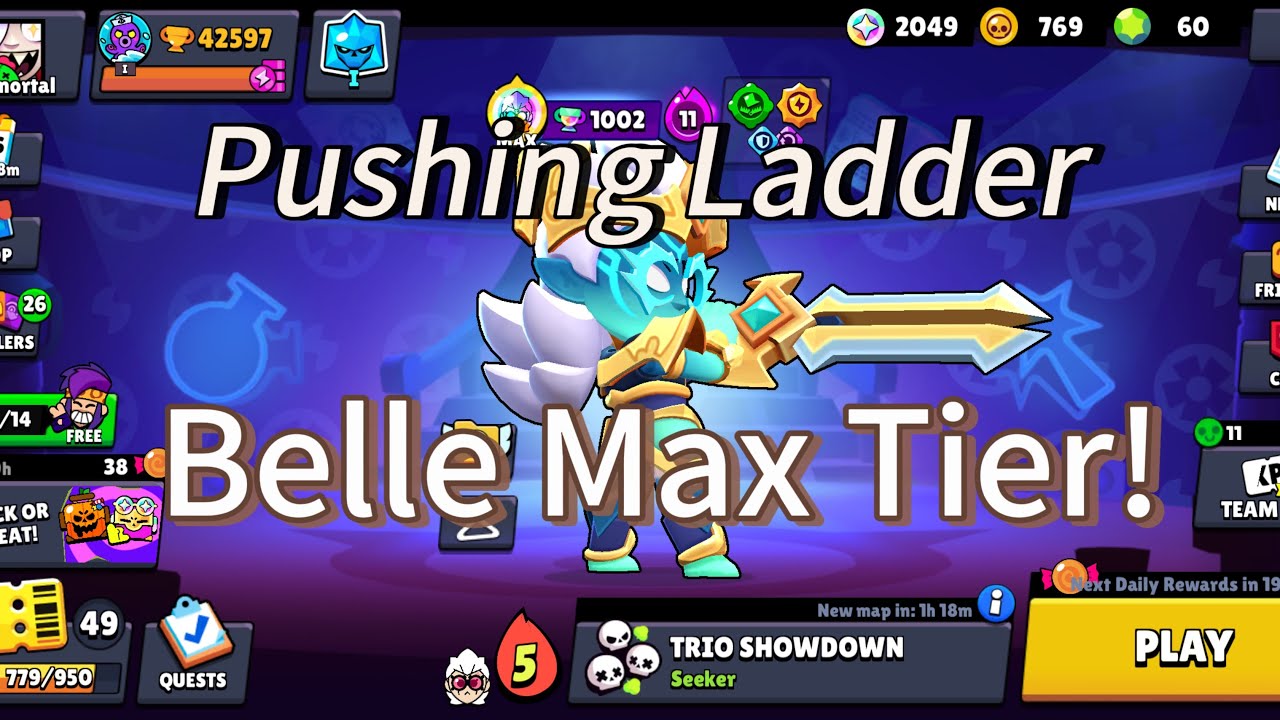 Pushing Ladder - Belle Max Tier (Day 2) - YouTube