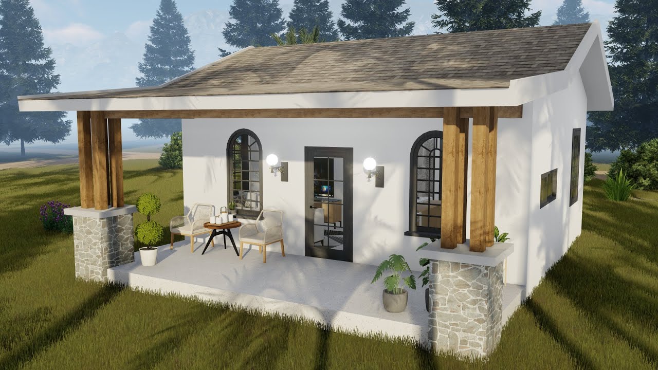 Tiny House Design | 6m x 7m with 2bedroom (Simple life) You definitely ...