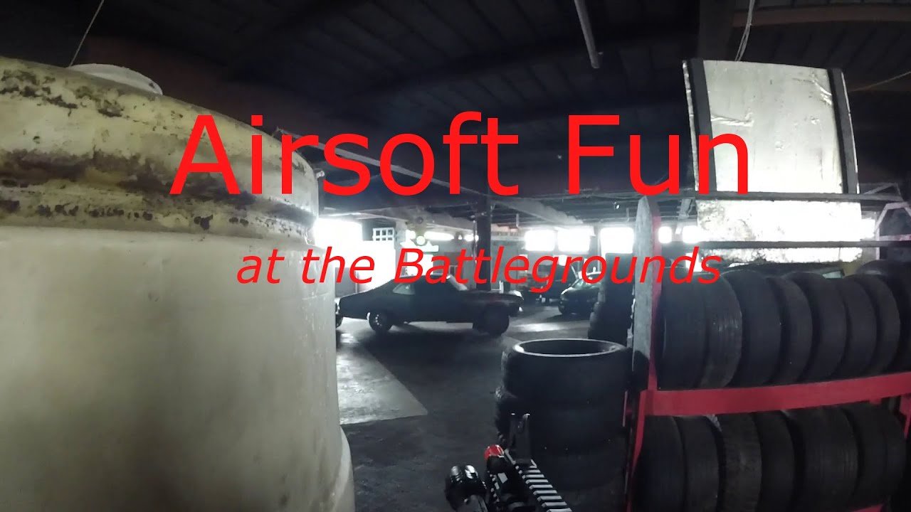 Airsoft at the Battlegrounds - YouTube