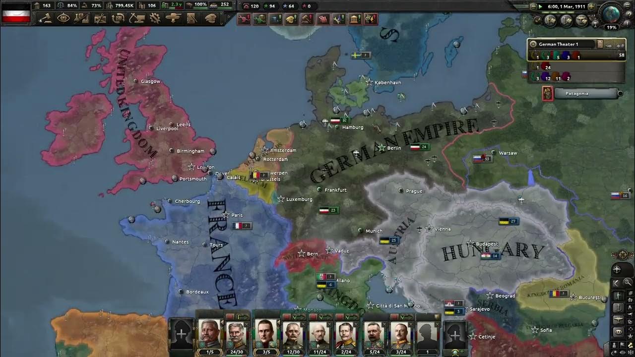 HOI4 Great War Redux: German Empire #1: PAX-GEMANI- Ew Ottoman Borders - YouTube