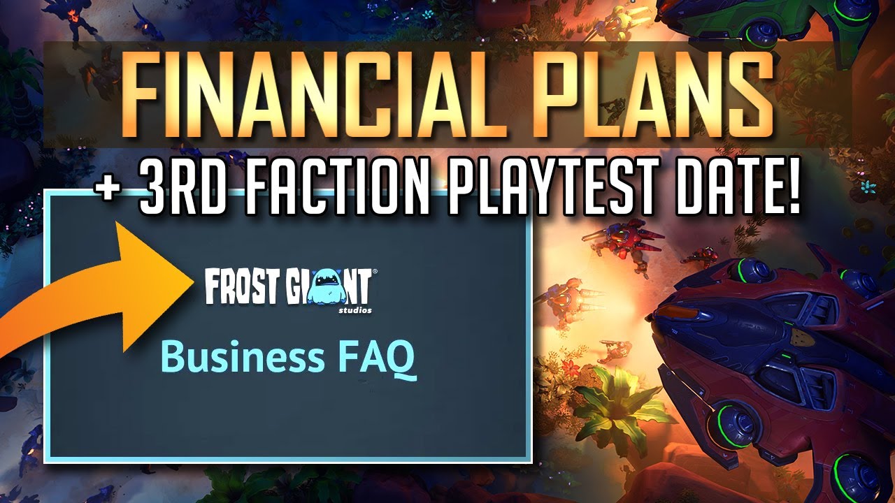Stormgate Detail Future Funding Plans.. & 3rd Faction Playtest Date ...