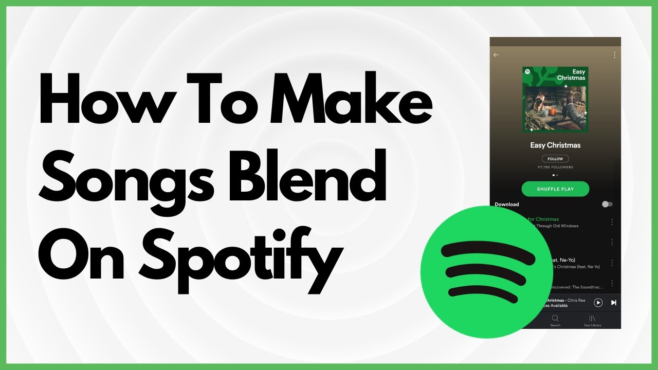 How To Make Songs Blend On Spotify 2021 YouTube How To Make Songs Blend On Spotify 2021 YouTube