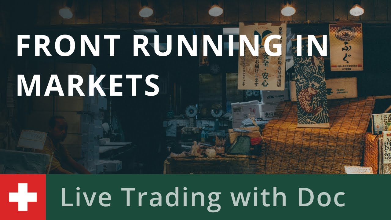 Live Trading with Doc 03/10: Front Running in Markets - YouTube