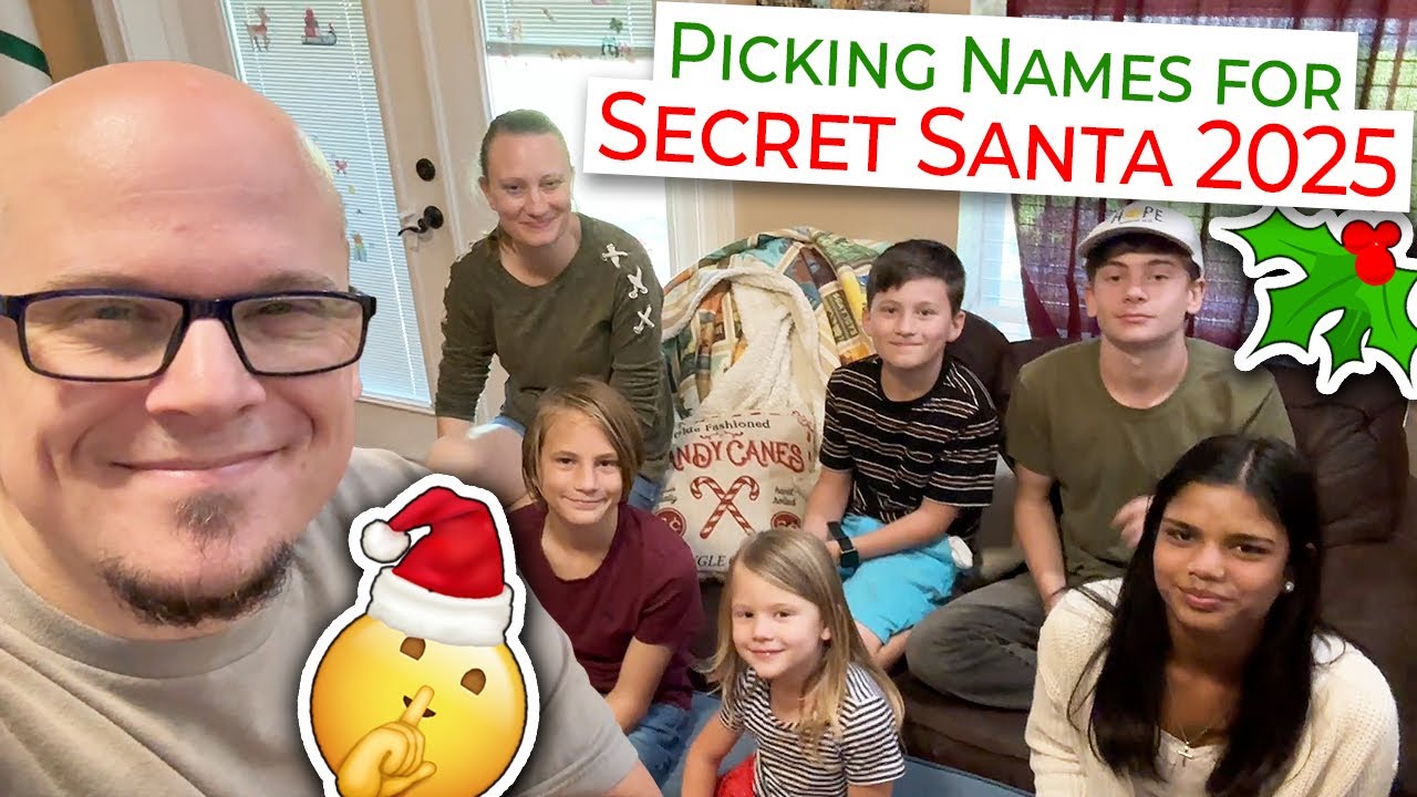 Picking names for SECRET SANTA 2024 🎁🎅🎄 Everyone MUST choose someone ...