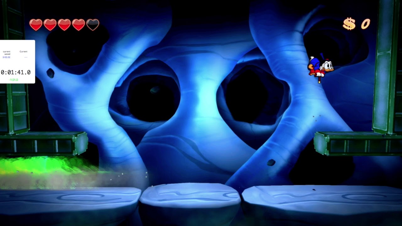 Ducktales remastered: moon level in 2:54.8 - YouTube