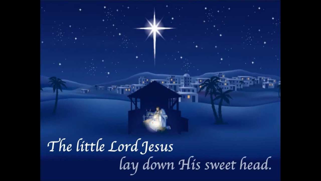"Away in a Manger" - (with lyrics) Sean Totten - YouTube