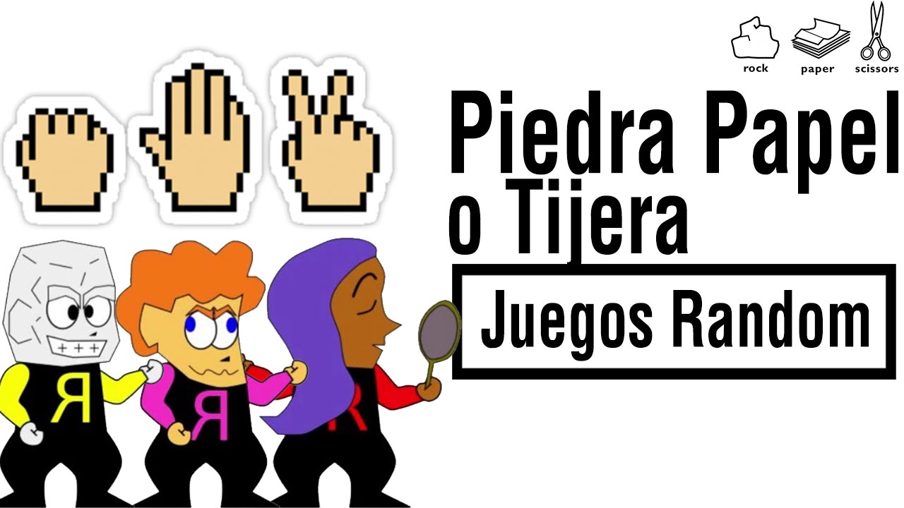 Piedra, papel o tijera | Rock Paper Scissors Champion Español - YouTube