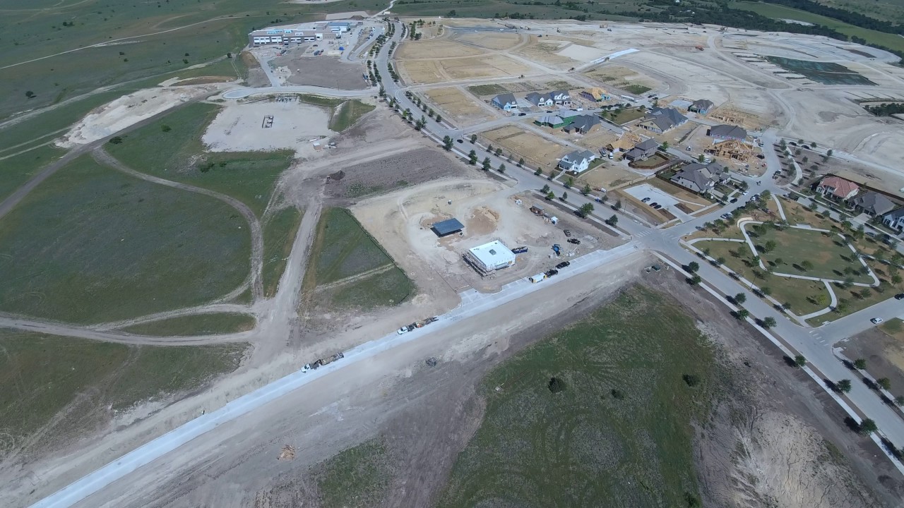 Droning around Walsh Ranch in Parker County, Texas - YouTube