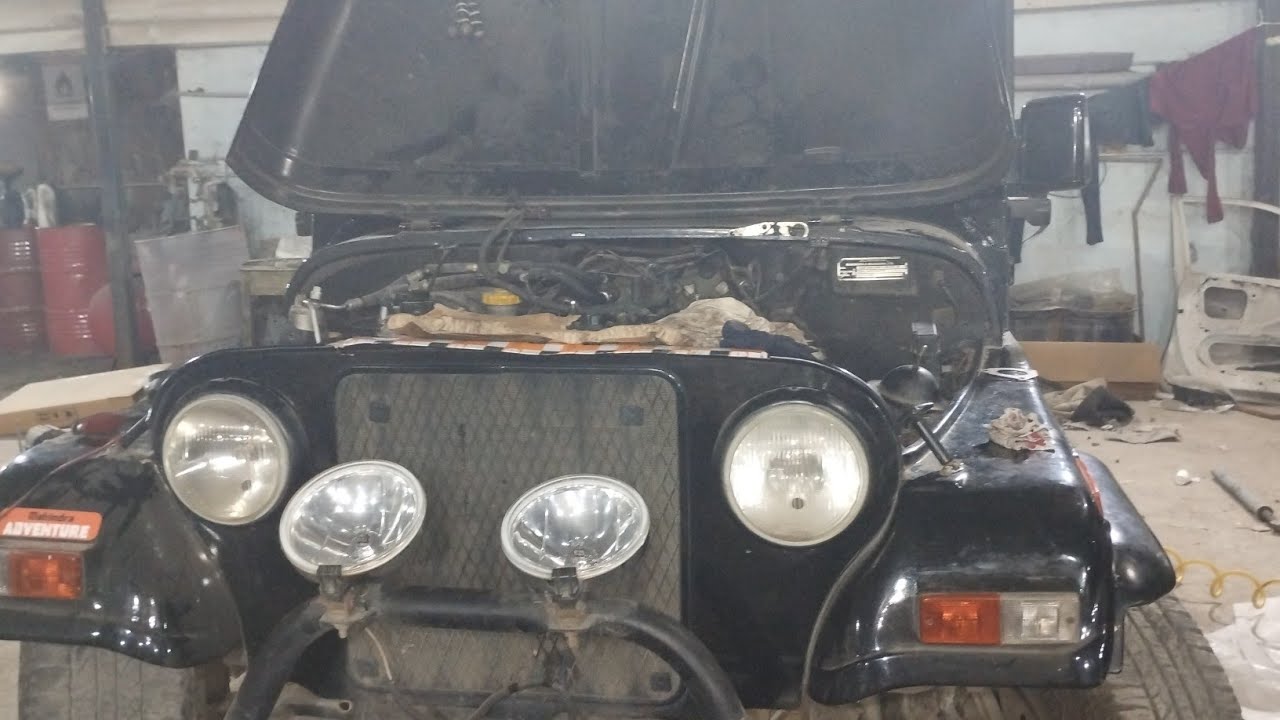 Mahindra Thar Engine over heating problem so we have changed head ...