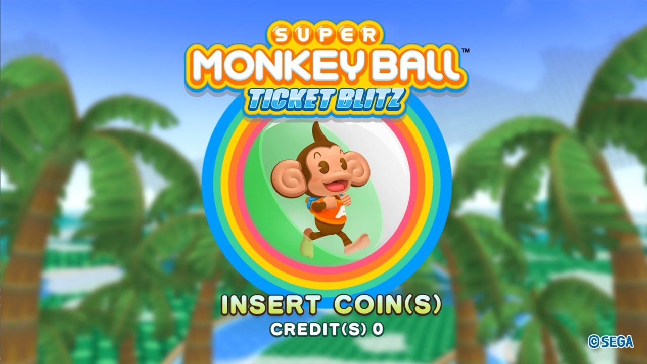 Super Monkey Ball: Ticket Blitz Arcade - YouTube