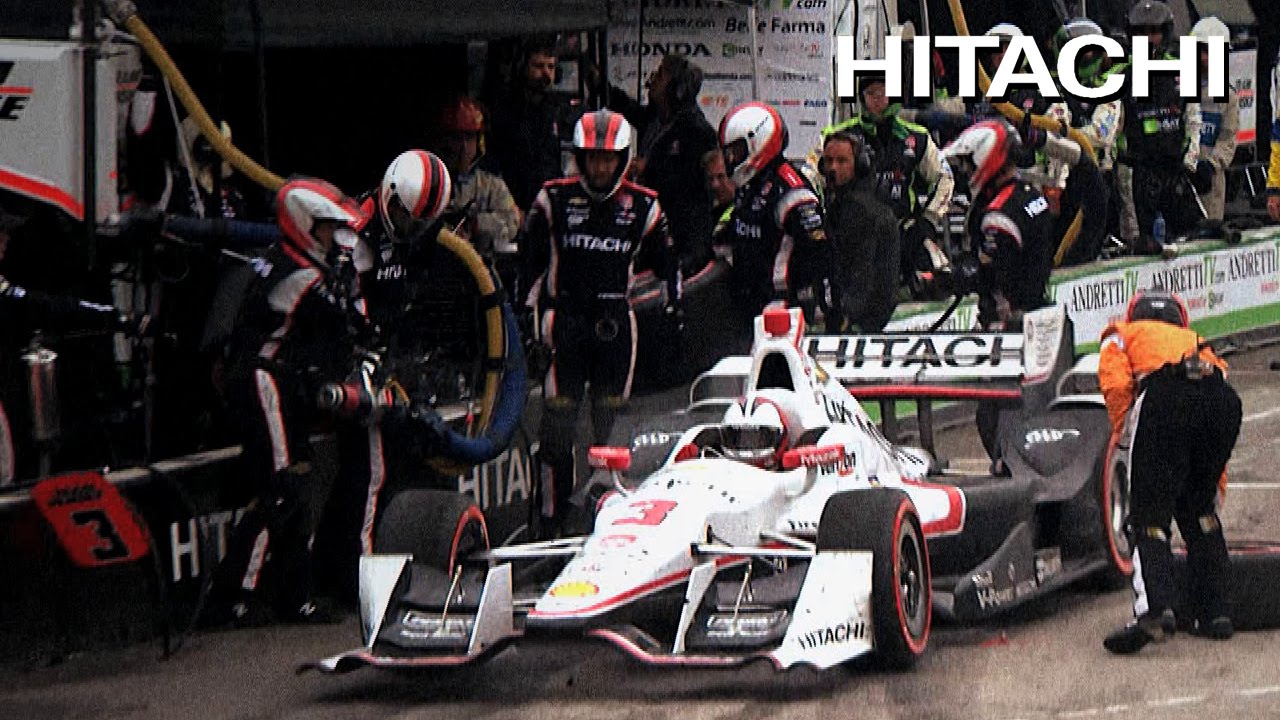How Hitachi Helps Team Penske’s Engines Perform – Hitachi - YouTube