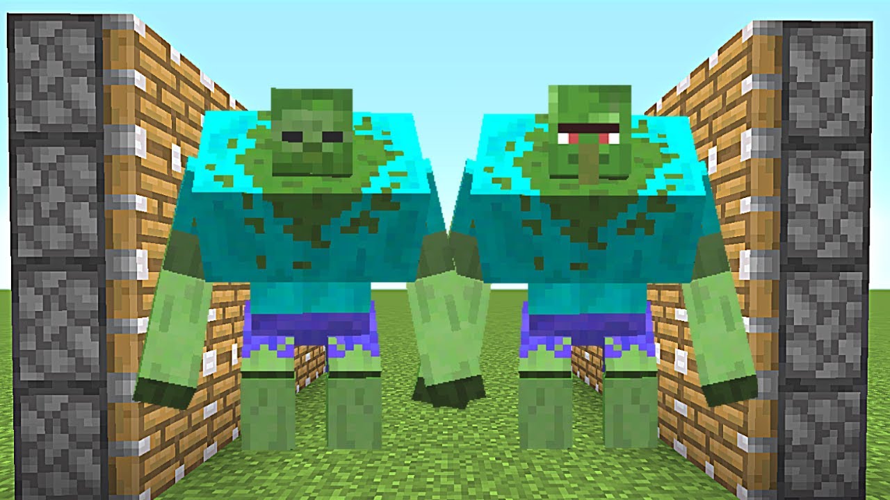 Mutant zombie + mutant villager = ??? - YouTube