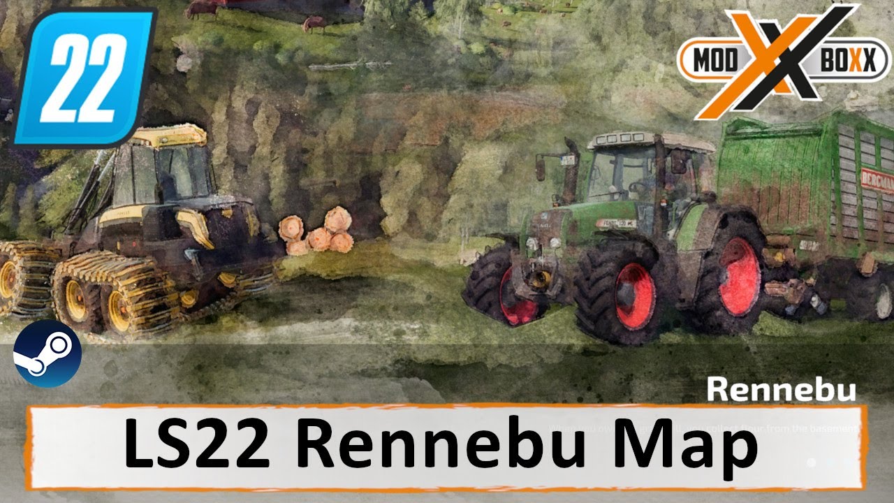 LS22 Mods | Rennebu Map | Landwirtschafts Simulator 22 | - YouTube