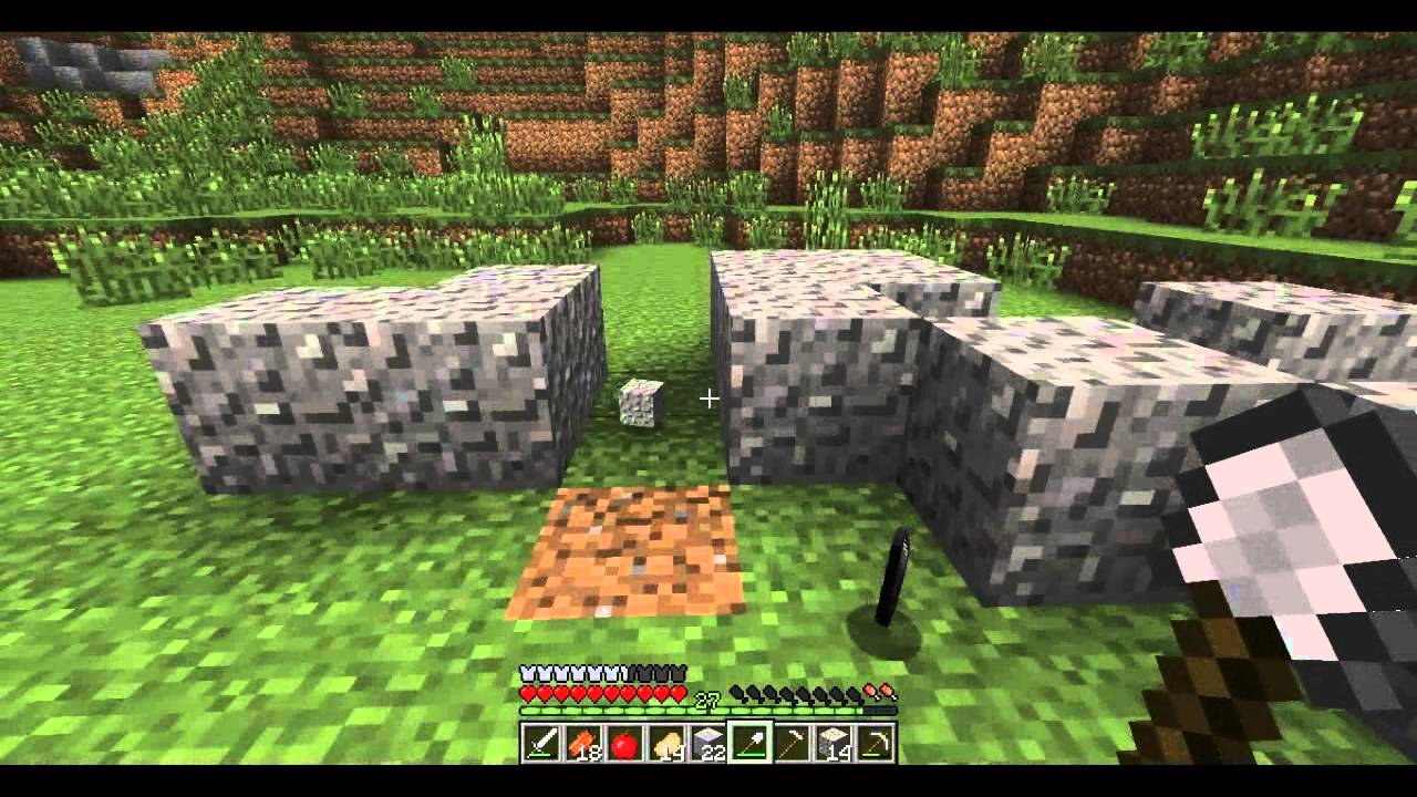 como conseguir pedernal en minicraft - YouTube