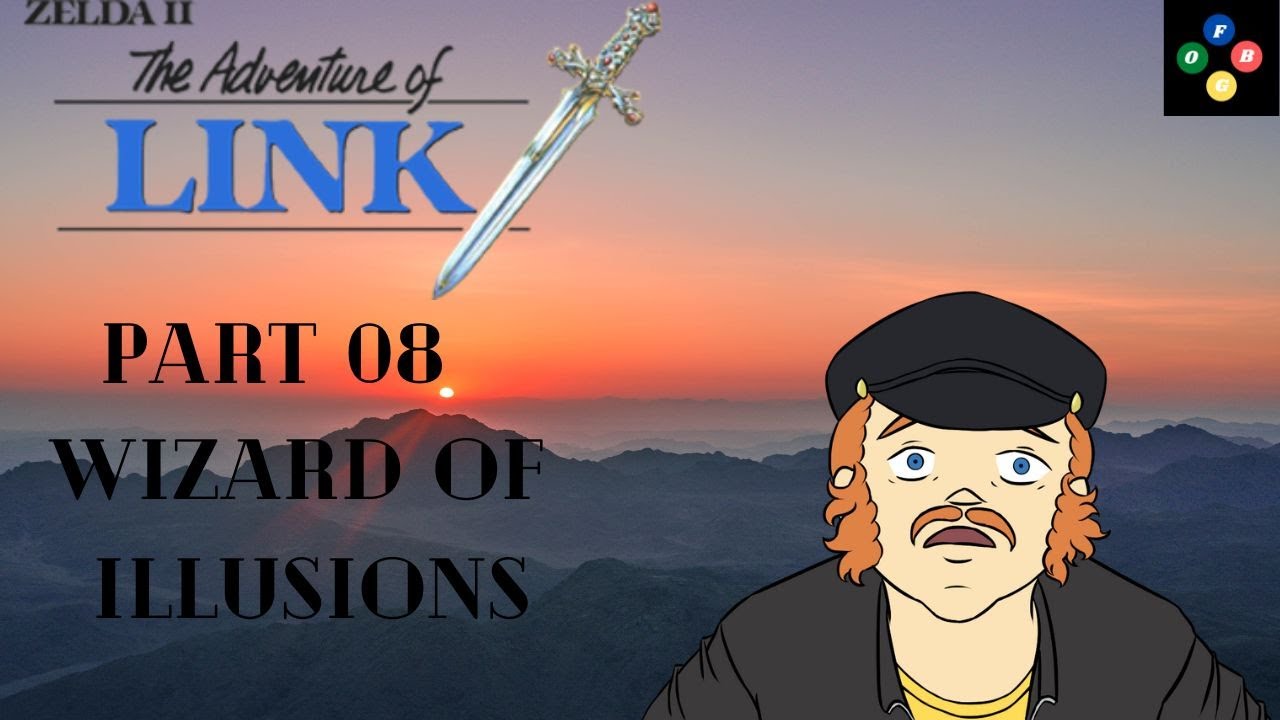 Legend of Zelda Adventure of Link Part 08: Wizard of Illusions - YouTube