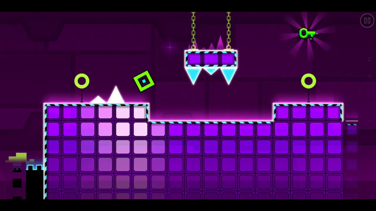 Attempting to complete Geometry Dash Meltdown Level 4 (INTENSE) - YouTube