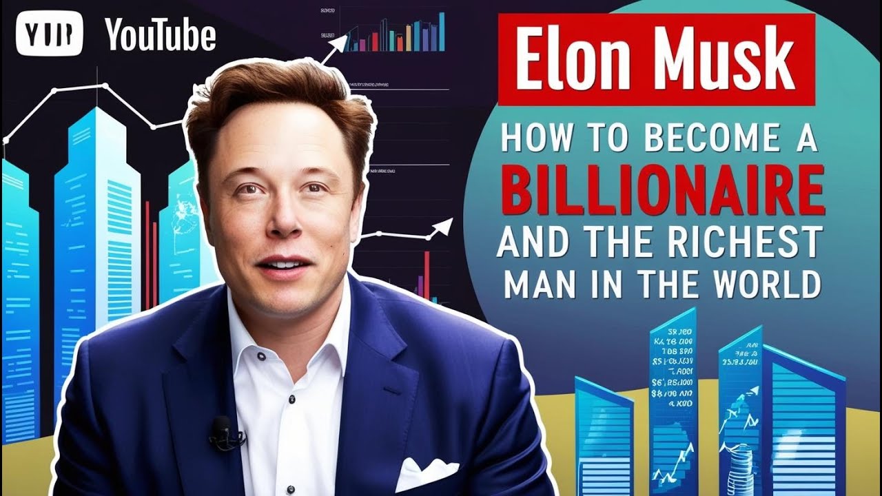 How to become Elon musk richest man in the world elon musk hard working ...