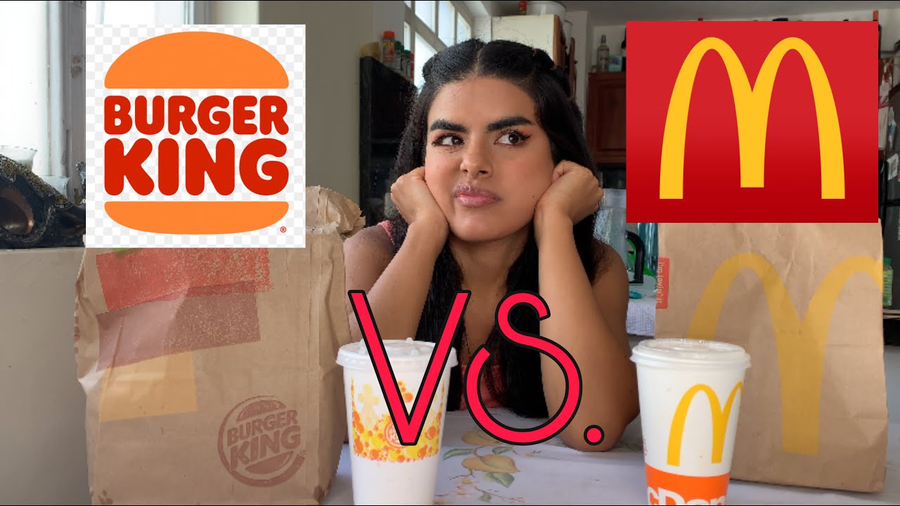 🍔Mc Donalds VS. Burger King - Version comida barata - YouTube